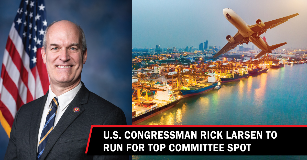 Larsen announces run for Chair of the U.S. House Transportation and ...